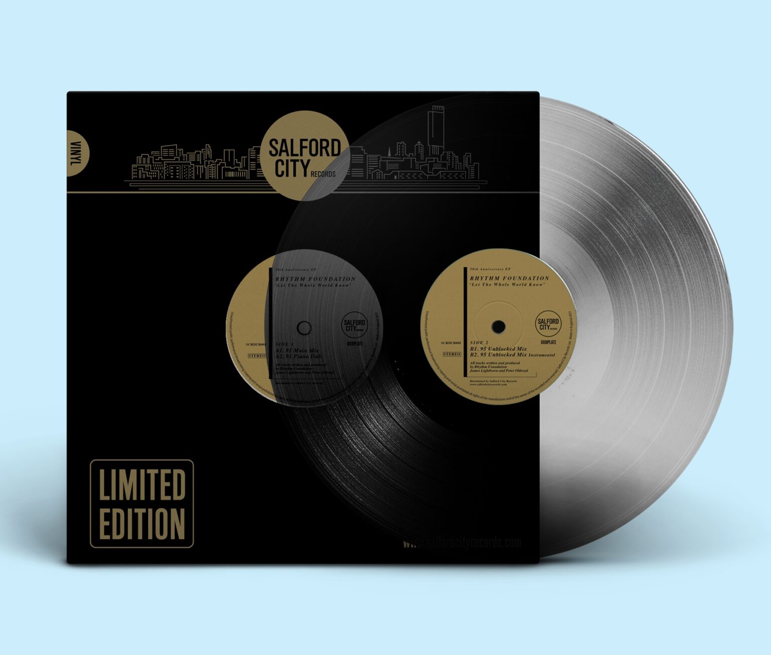 SCR008 RHYTHM FOUNDATION - LET THE WHOLE WORLD KNOW - 30th ANNIVERSARY ...